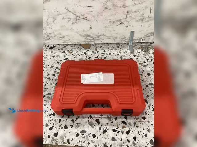LiquidBidding - Lot 49-3527073 - Red Toolkit With 30 PC Sockets. Item ...