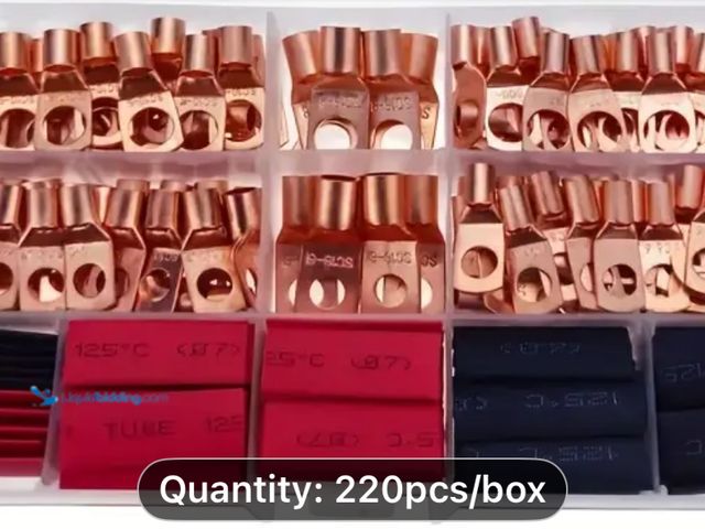 LiquidBidding - Lot 49-1810908 - (220pcs) Ring Terminal Assortment Kit