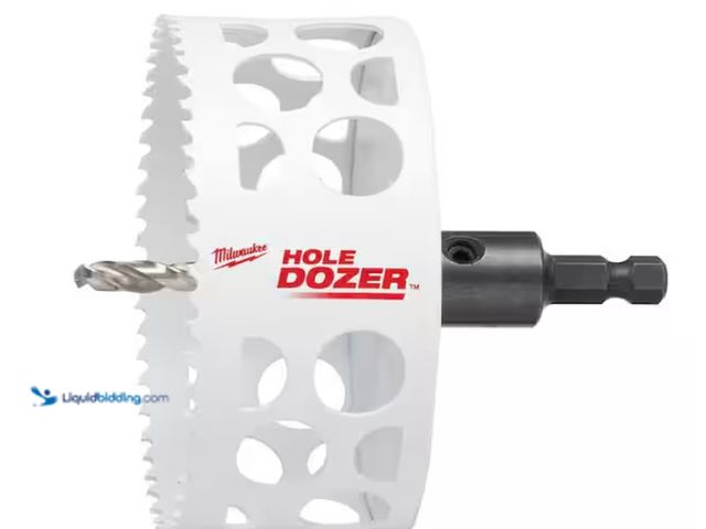 LiquidBidding - Lot 49-1567171 - Milwaukee 4 in. HOLE DOZER Bi-Metal ...