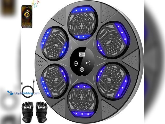 LiquidBidding - Lot 49-1580745 - Music Boxing Machine, Boxing Wall ...