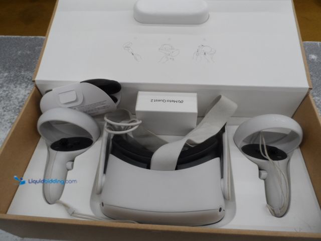 LiquidBidding - Lot 49-1806107 - 1 Meta Quest 2 VR Headset Meta Quest 2 ...