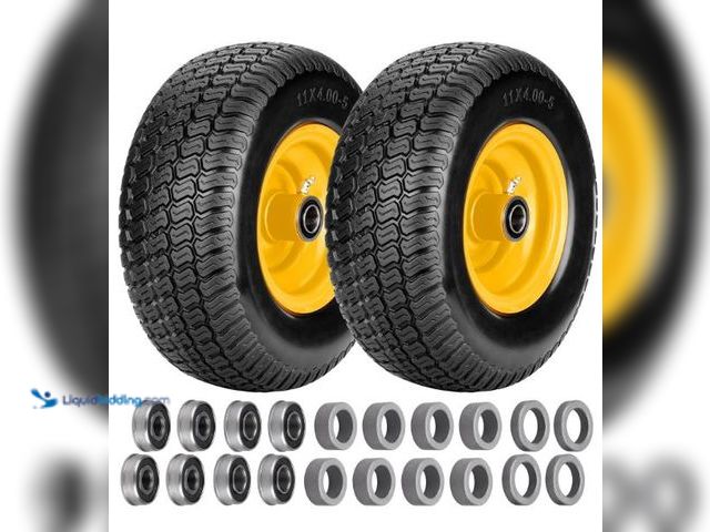 LiquidBidding - Lot 49-1524907 - 11x4.00-5 Flat Free Lawn Mower Tires ...