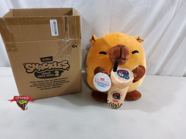 Viperbid.com - Lot 7-125422 - New! Zuru 14" Snackles Series 2 Capybara ...