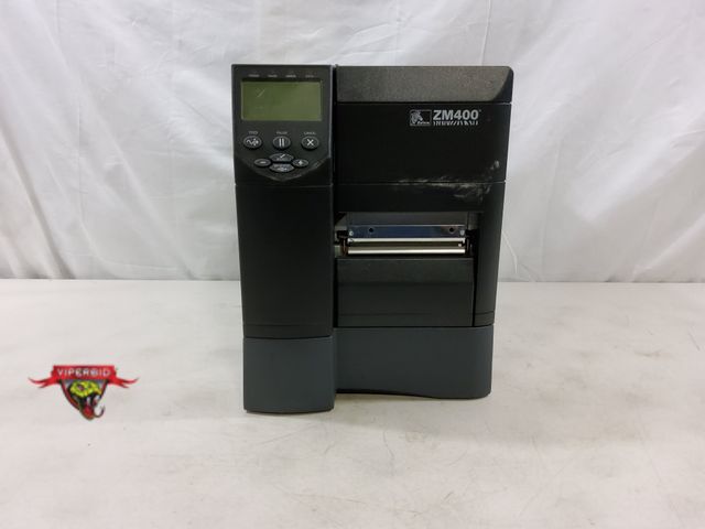 Viperbid.com - Lot 7-127829 - Zebra ZM400 Thermal Barcode Label Printer ...