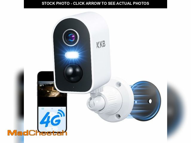 MadCheetah.com - Lot 74-13829902 - KKB 4G LTE Cellular Security Camera ...