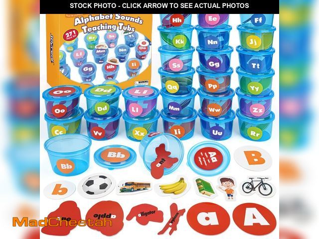 MadCheetah.com - Lot 74-12455225 - Joyreal Alphabet Learning Toys for ...