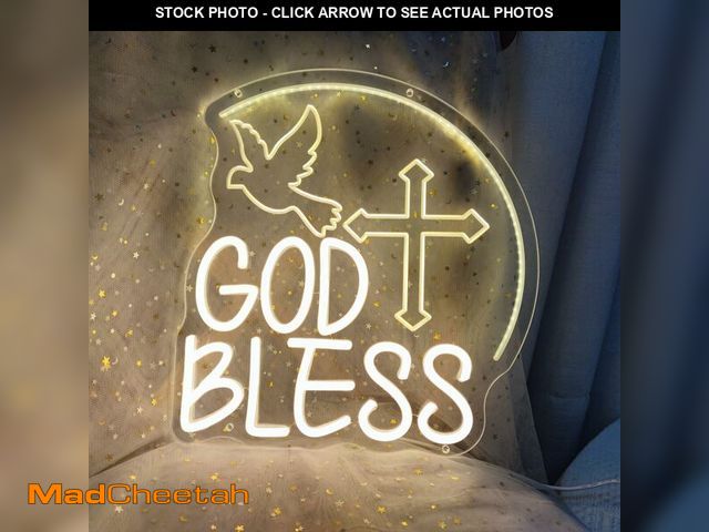 MadCheetah.com - Lot 74-12453958 - God Bless Neon Signs for Wall Decor ...