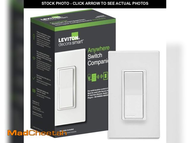 MadCheetah.com - Lot 74-13306919 - Leviton Decora Smart Anywhere Switch ...