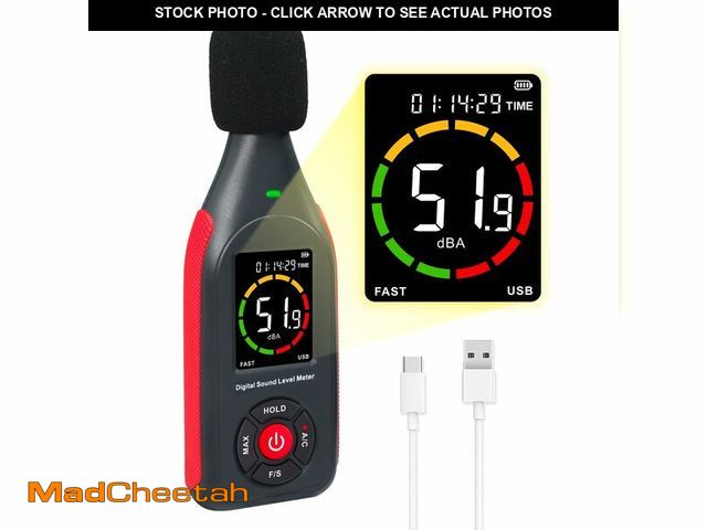 MadCheetah.com - Lot 74-13827240 - Decibel Meter Data Logger, Digital ...