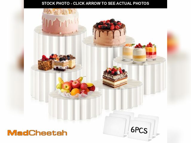 MadCheetah.com - Lot 74-12974978 - Marsui 6 Pcs Buffet Risers Food ...