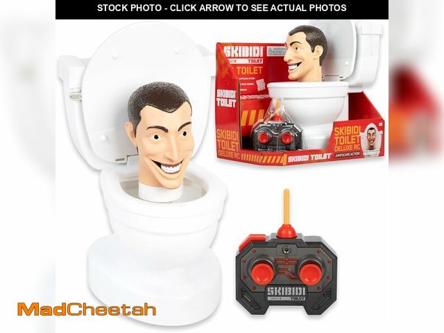 MadCheetah.com - Lot 74-12828172 - SKIBIDI Toilet Deluxe Toilet RC ...