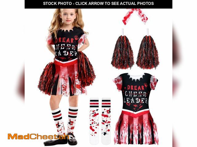 MadCheetah.com - Lot 74-12970820 - ComfyKit Zombie Cheerleader Costume ...