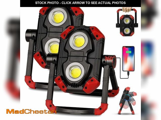 MadCheetah.com - Lot 74-12719289 - Yzoni 2 Pack LED Work Light ...