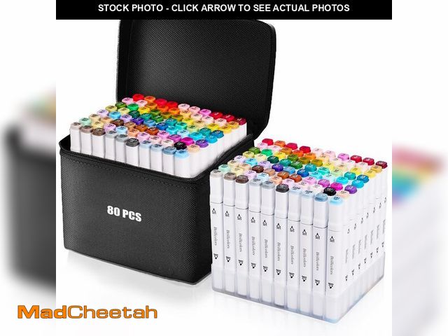 MadCheetah.com - Lot 74-13826417 - Brillcolors 80 Colors Alcohol ...