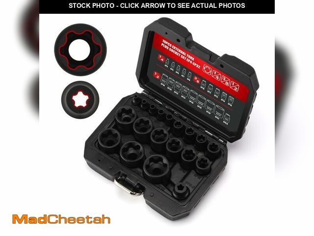 MadCheetah.com - Lot 74-12699262 - CASOMAN 19PCS External Torx Plus ...
