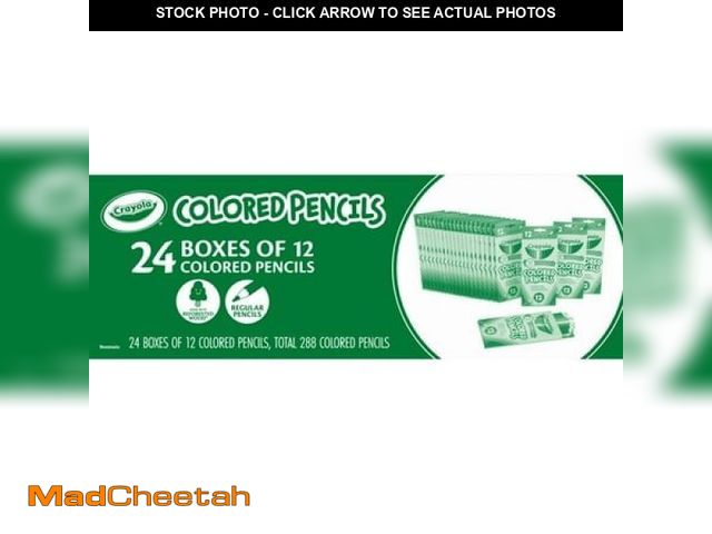 MadCheetah.com - Lot 74-12381984 - Crayola Bulk Colored Pencils for ...