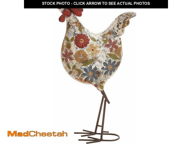 MadCheetah.com - Lot 74-13976316 - Deco 79 Metal Rooster Decorative ...
