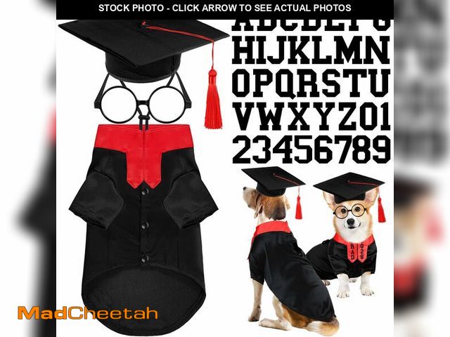 MadCheetah.com - Lot 74-13829241 - Huhumy 5 Pcs Dog Graduation Costume ...