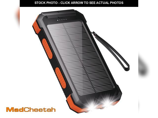 MadCheetah.com - Lot 74-12458538 - Riapow Solar Charger Power Bank ...