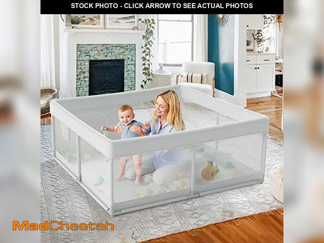 MadCheetah.com - Lot 74-12266767 - Baby Playpen, 47x47 in Small Play ...