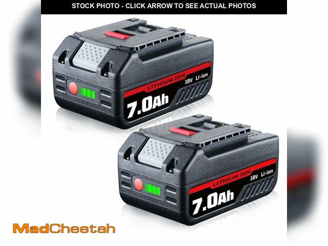 MadCheetah.com - Lot 74-12710983 - DASNITE 2Packs BAT609 7.0Ah Battery ...