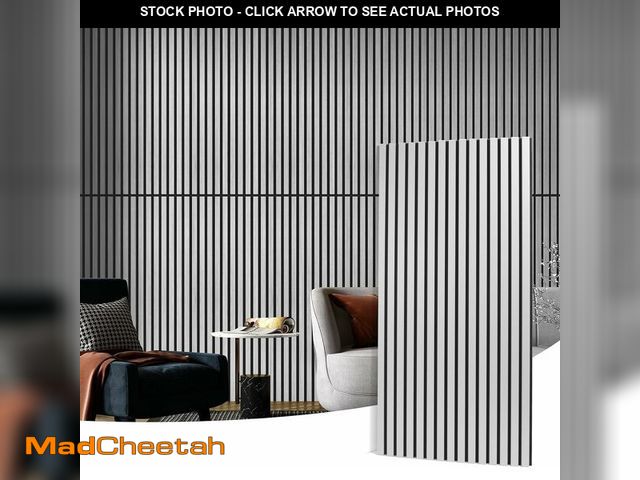 MadCheetah.com - Lot 74-13071643 - Art3d 4 Wood Slat Acoustic Panels ...