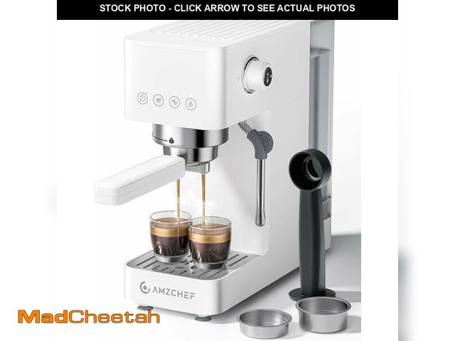 MadCheetah.com - Lot 74-13087345 - AMZCHEF Espresso Machine 20 Bar ...