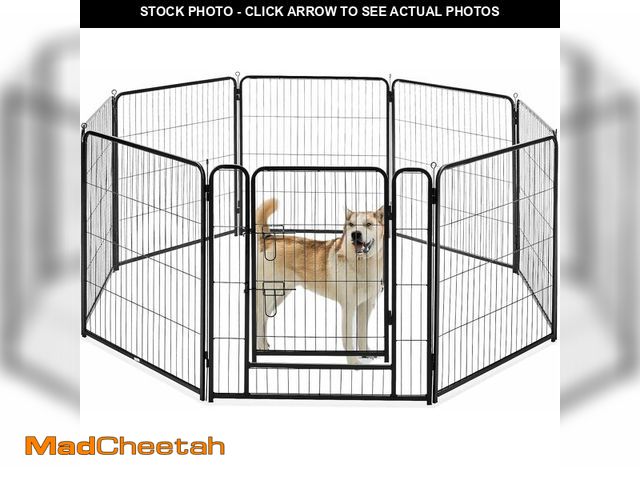 MadCheetah.com - Lot 74-13042322 - OLIXIS Dog Playpen 8 Panels 32 inch ...