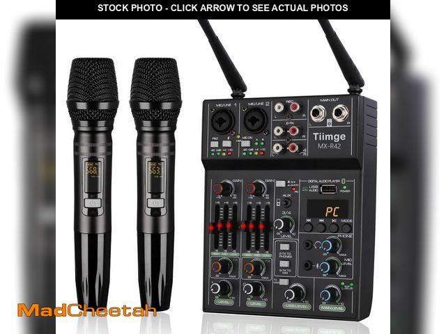 MadCheetah.com - Lot 74-12458090 - Professional Audio Mixer With Dual ...