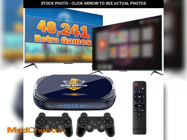 MadCheetah.com - Lot 74-12220170 - Retro Game Console with Built in ...