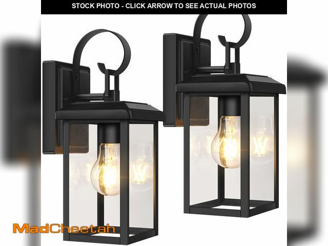MadCheetah.com - Lot 74-12451233 - BesLowe 2-Pack Outdoor Wall Light ...