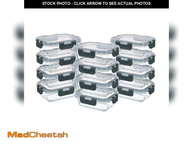 MadCheetah.com - Lot 74-12454160 - GULFLIN 24-Piece Small Glass Food ...