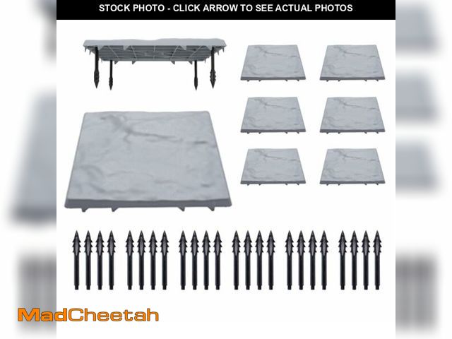 MadCheetah.com - Lot 74-13519451 - 6Pcs Garden Stepping Stones Outdoor ...