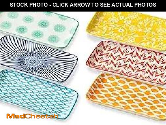 MadCheetah.com - Lot 74-11906802 - Gibsimi Rectangle Serving Plates Set ...