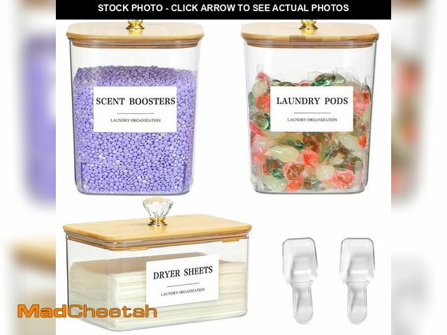 MadCheetah.com - Lot 74-12452694 - Dounozzi 3 Pack Plastic Laundry Pods ...