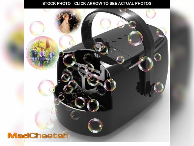 MadCheetah.com - Lot 74-12710217 - Bubble Machine Durable Automatic ...