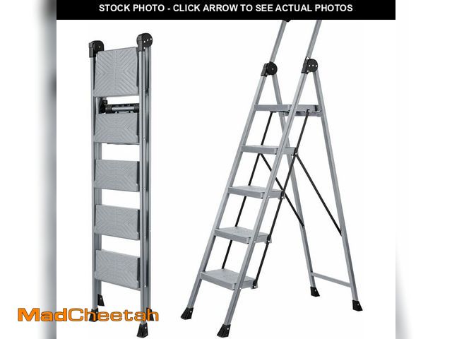 MadCheetah.com - Lot 74-13074264 - XinSunho 5 Step Ladder, Foldable ...