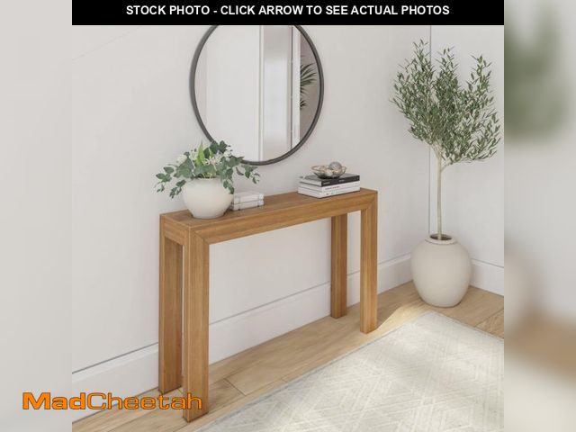 MadCheetah.com - Lot 74-12226803 - Plank+Beam Modern Solid Wood Console Table, 46.25 Inch, Sofa ...