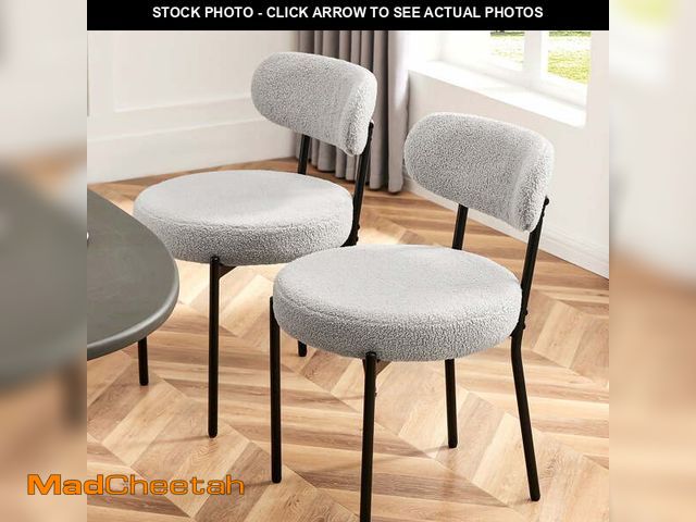 MadCheetah.com - Lot 74-13044943 - edx Upholstered Dining Chairs, Mid ...
