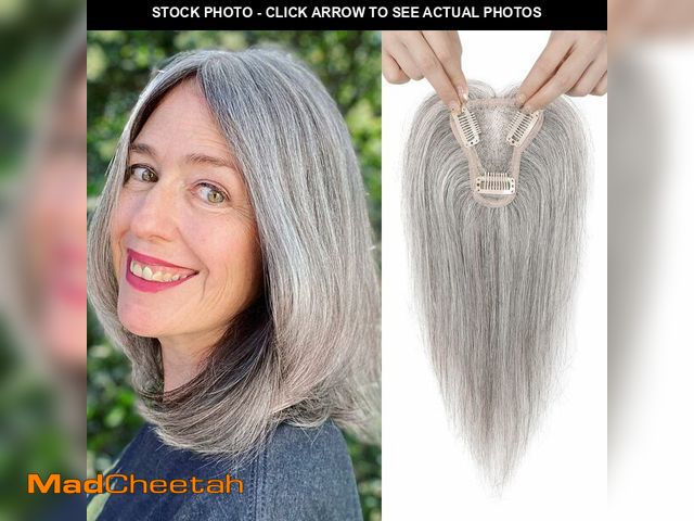 MadCheetah.com - Lot 74-12624949 - REECHO Real Human Hair Topper, 10 ...