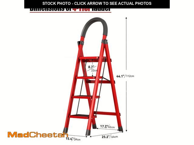 MadCheetah.com - Lot 74-13055014 - MAXVINI 4 Step Lightweight Folding ...