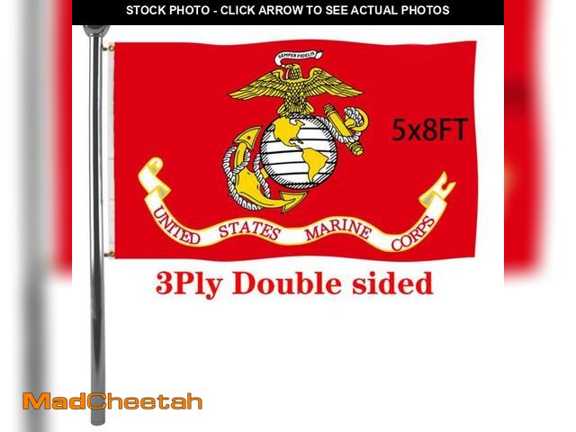 MadCheetah.com - Lot 74-12217050 - Jayus Double Sided US Marine Corps ...