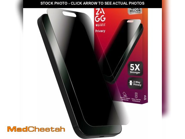 MadCheetah.com - Lot 74-12848809 - ZAGG Glass Elite Privacy Screen ...