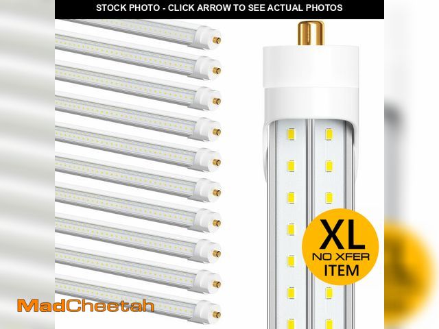 MadCheetah.com - Lot 74-13159314 - 75w 8ft Led Bulbs, 9500lm 5000k 8 ...