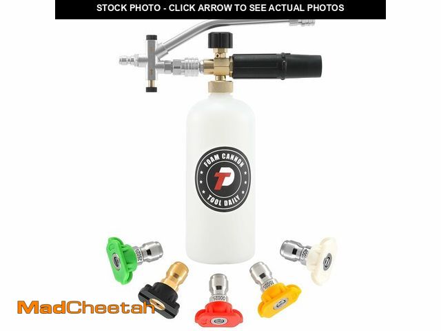 MadCheetah.com - Lot 74-12882548 - Tool Daily Foam Cannon with Dual ...
