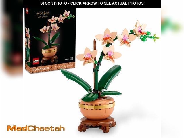 MadCheetah.com - Lot 74-13023914 - LEGO Botanicals Mini Orchid Building ...