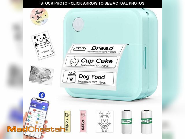 MadCheetah.com - Lot 74-12844154 - Miouca Label Maker Machine with Tape ...