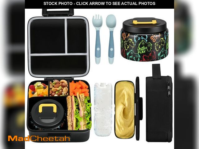 MadCheetah.com - Lot 74-13992451 - JXXM Bento Lunch Box for Kids With ...