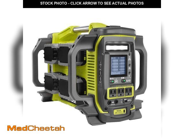 MadCheetah.com - Lot 74-13111440 - RYOBI 18V ONE+ 1800-Watt Portable ...