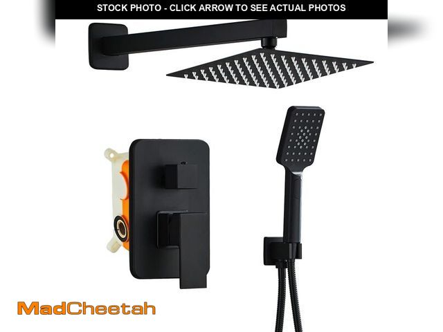 MadCheetah.com - Lot 74-13044326 - Anksaysh 8 Inch Shower System with ...